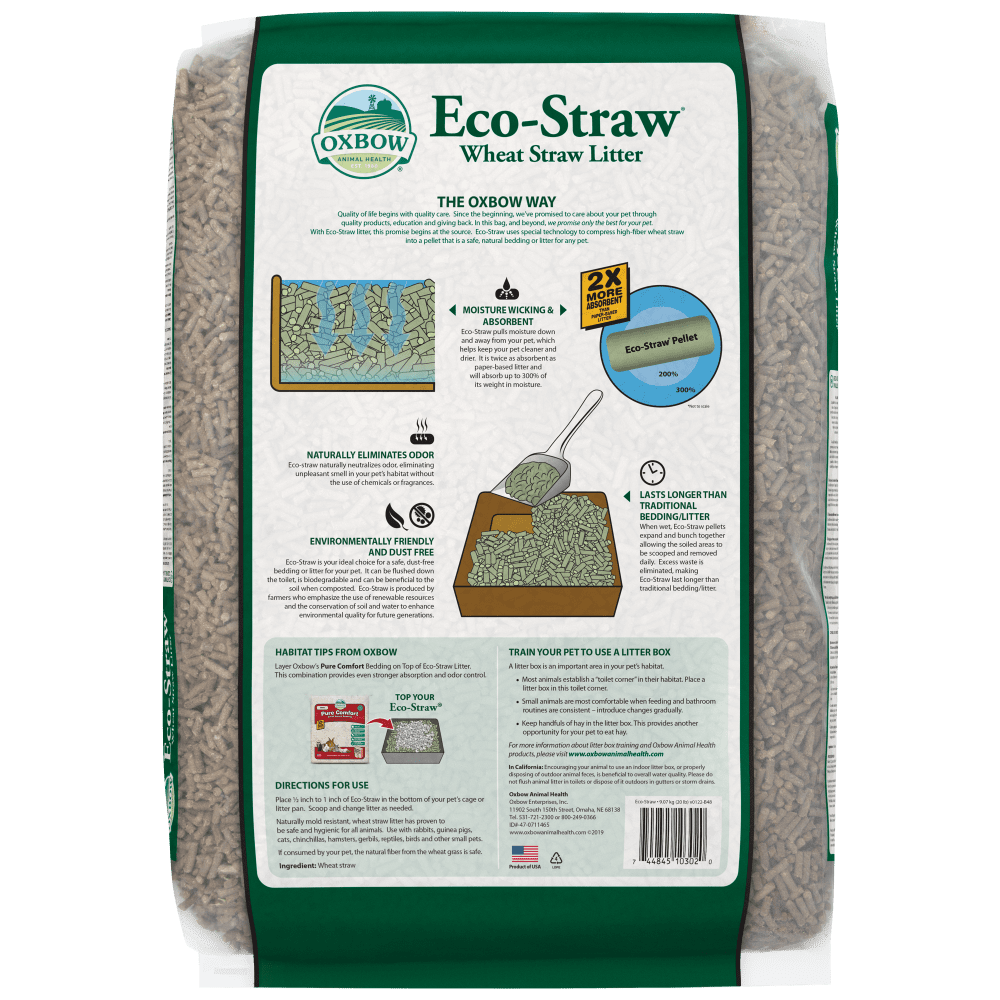 Eco-Straw Litter - Oxbow Animal Health