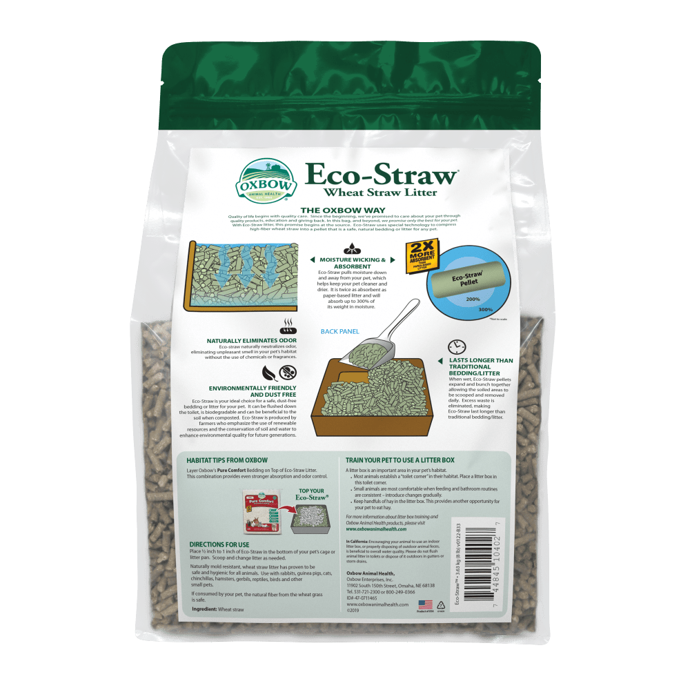 Eco-Straw Litter - Oxbow Animal Health