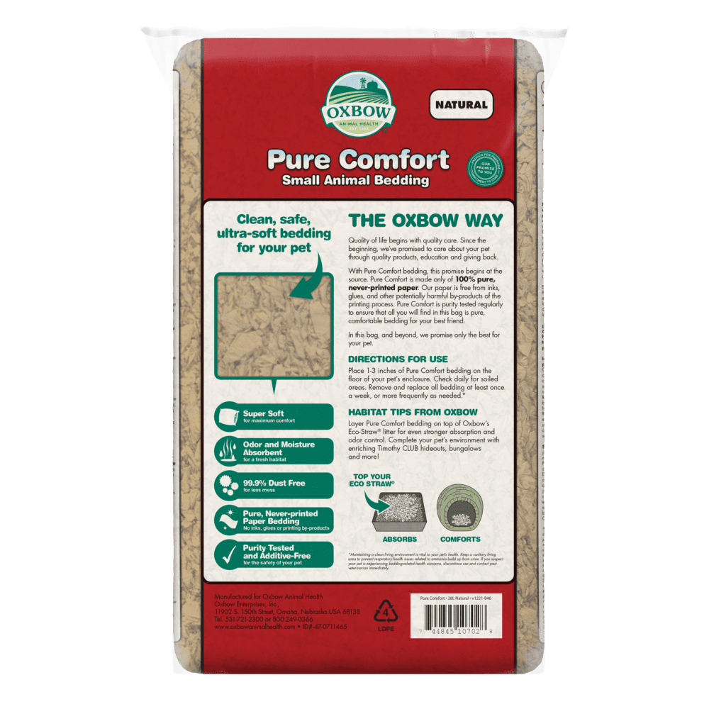 Pure Comfort Natural Bedding - Oxbow Animal Health