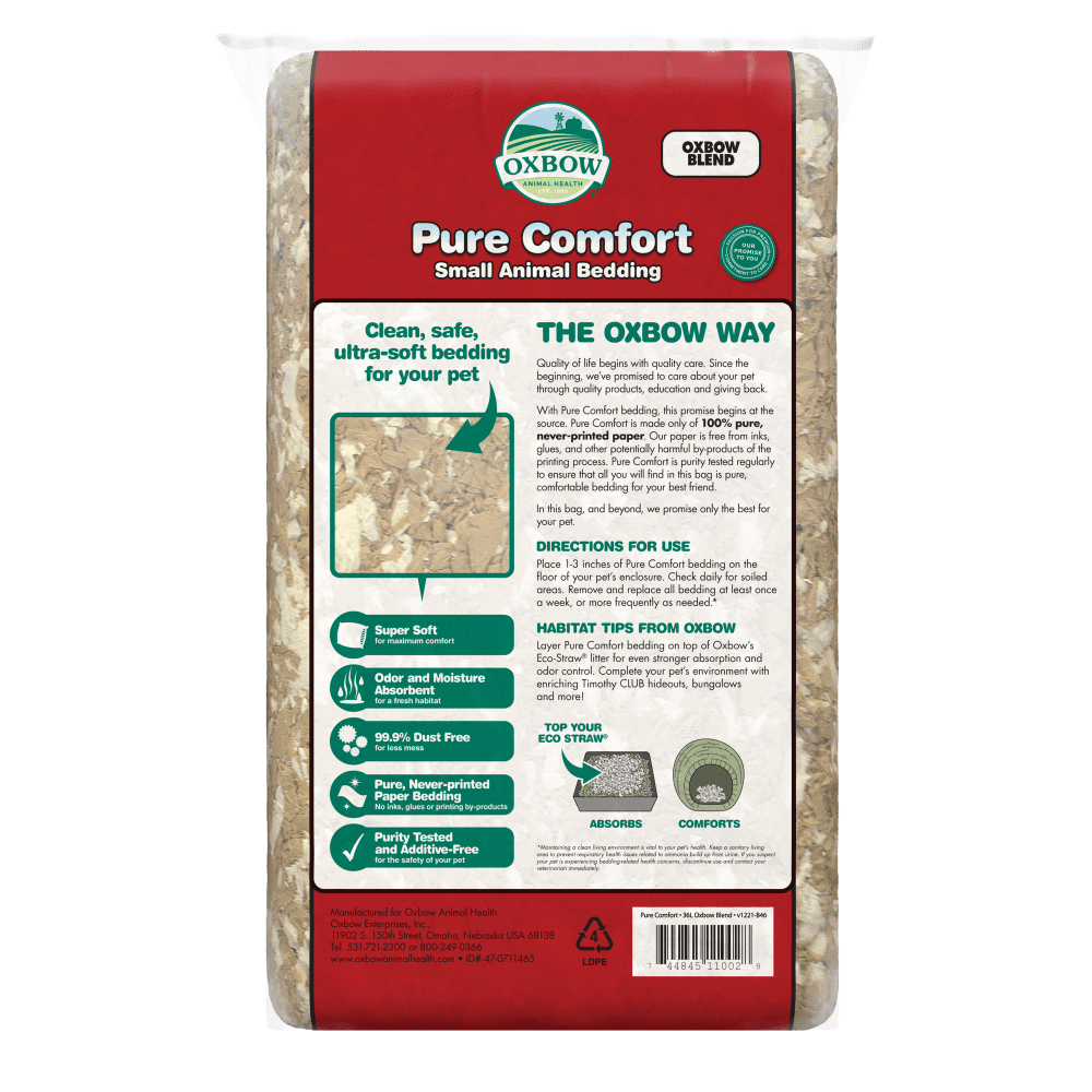 Pure Comfort Oxbow Blend Bedding - Oxbow Animal Health