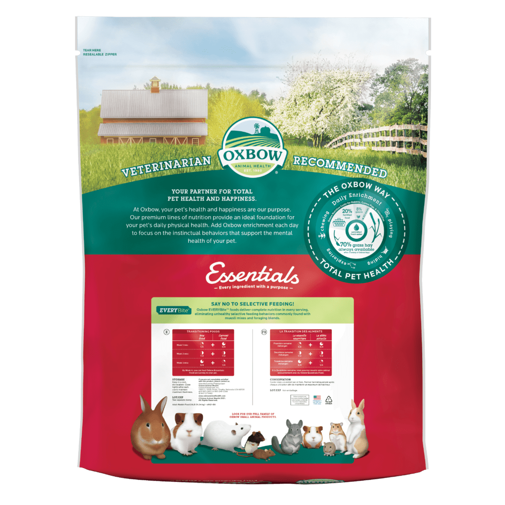 Essentials Hamster & Gerbil Food - Oxbow Animal Health