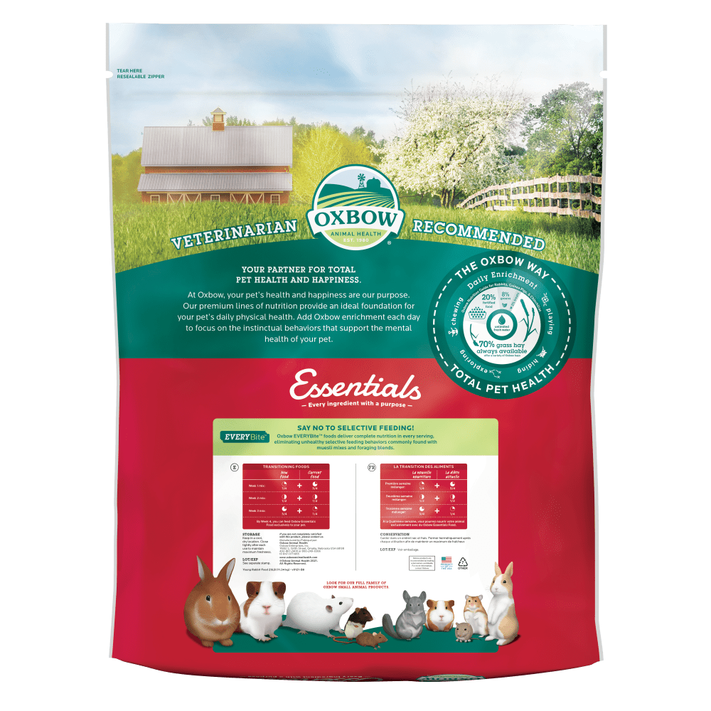 Essentials Young Rabbit Food - Oxbow Animal Health