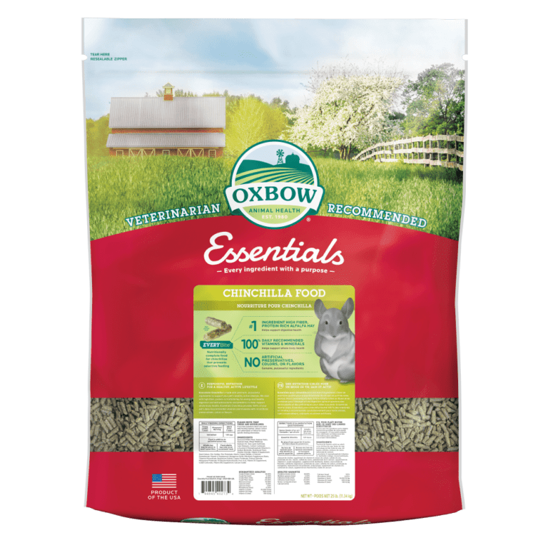 Essentials Chinchilla Food - Oxbow Animal Health