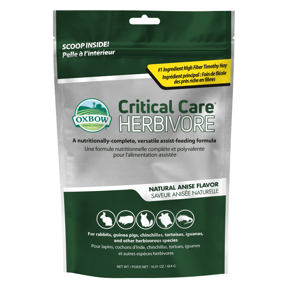 Critical Care Food for Herbivores | Oxbow Animal Health