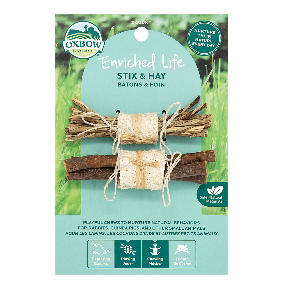 Enriched Life - Stix & Hay - Oxbow Animal Health