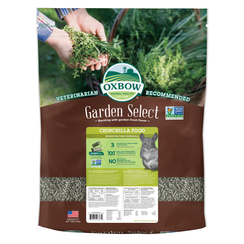 Garden Select Chinchilla Food - Oxbow Animal Health