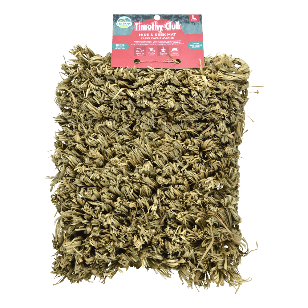 Timothy Club - Hide & Seek Mat - Oxbow Animal Health