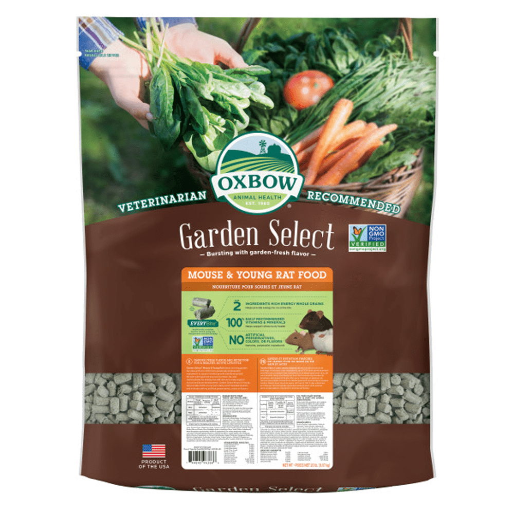 Garden Select Mouse & Young Rat Food - Oxbow Animal Health