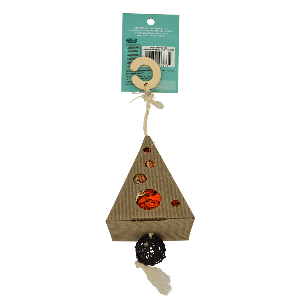 Enriched Life Pyramid Treat Hanger | Oxbow Animal Health