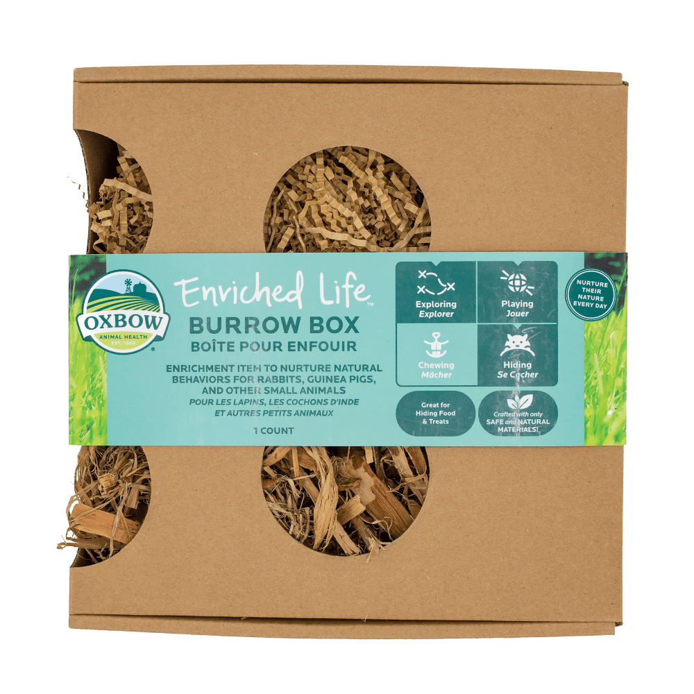 Enriched Life Burrow Box | Oxbow Animal Health